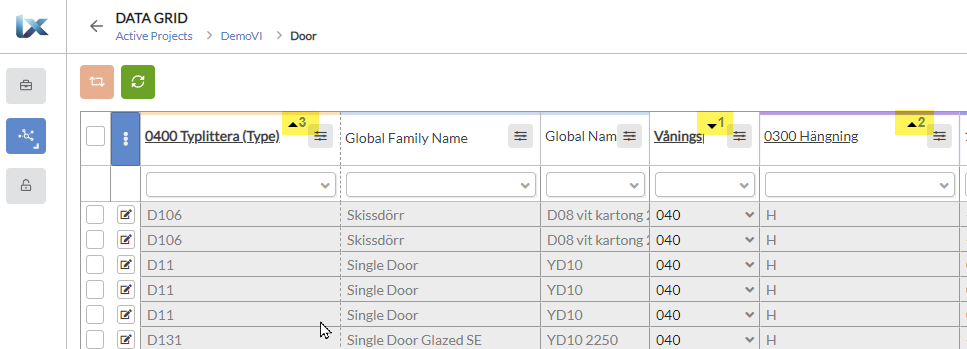 View and edit data – Interaxo Help center