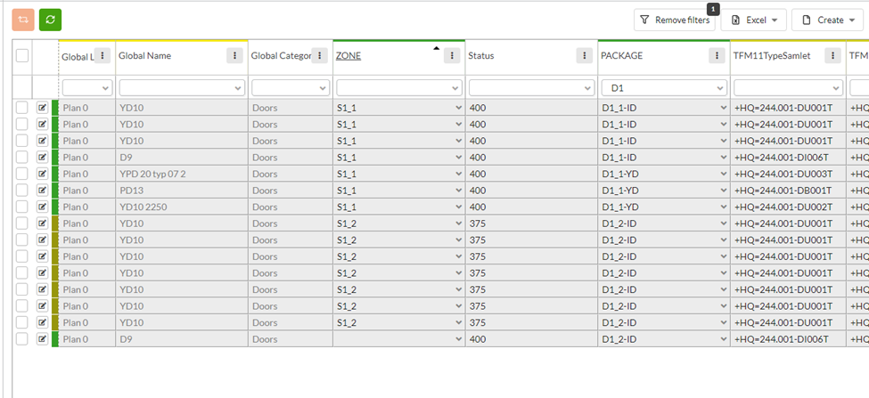 Tracking changes in Interaxo BIM Data – Interaxo Help center